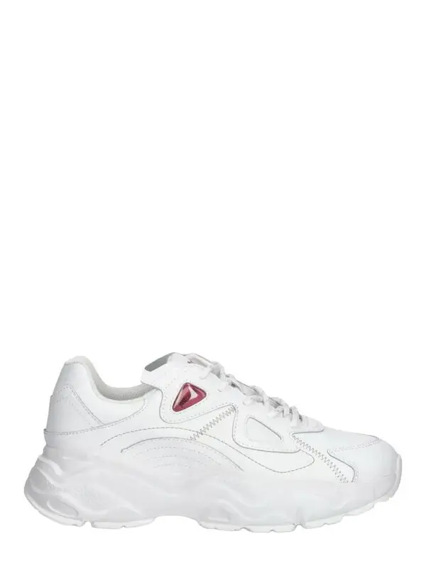 Just Cavalli Casper Panelled Sneakers - White