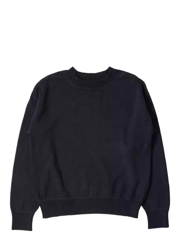 MARGARET HOWELL Flatlock Guernsey Sweater - Blue
