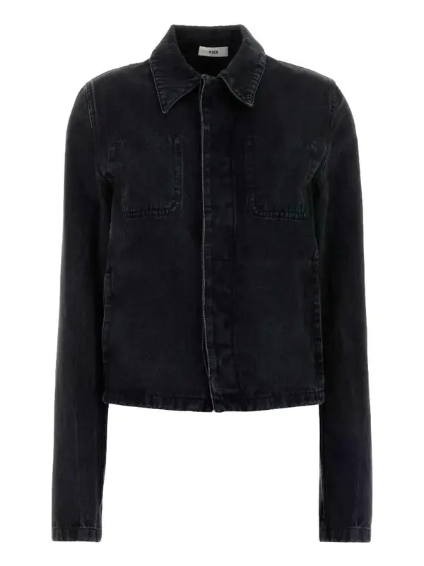RIER Denim Jacket - Black