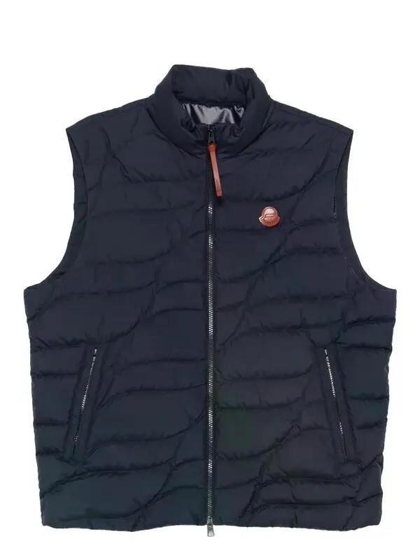 Moncler Quilted Gilet - Blue