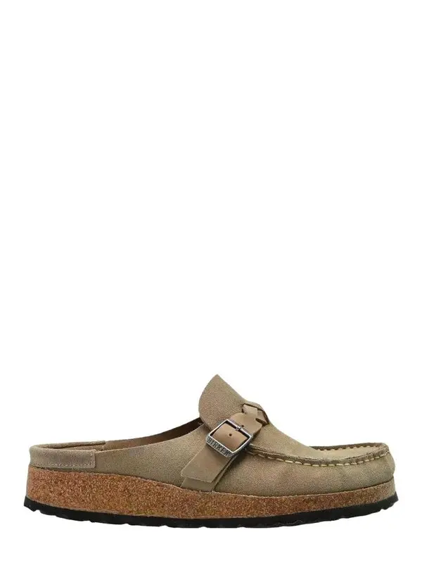 BIRKENSTOCK Buckley Suede Clogs - Neutrals