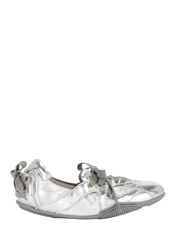 Acne Studios Bilaria Tracy Flat - Silver & Grey