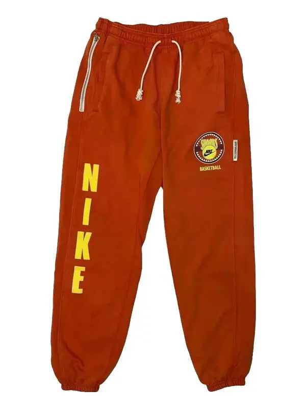 Nike Standard Issue Basketball Track Pants - Orange