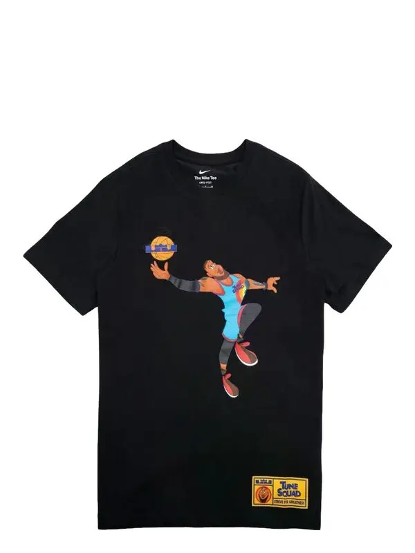 Nike X Lebron Space Jam A New Legacy Dri-fit Basketball T-shirt - Black