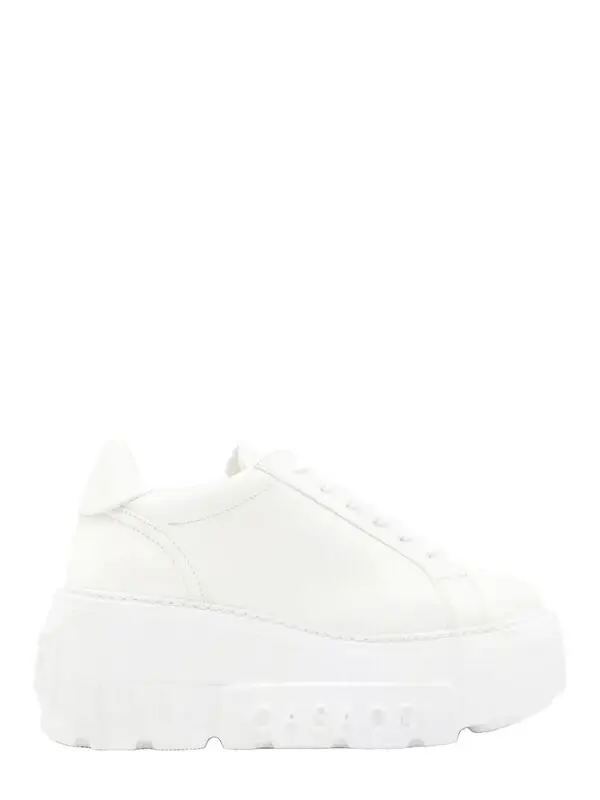 Casadei Nexus Leather Sneakers - White