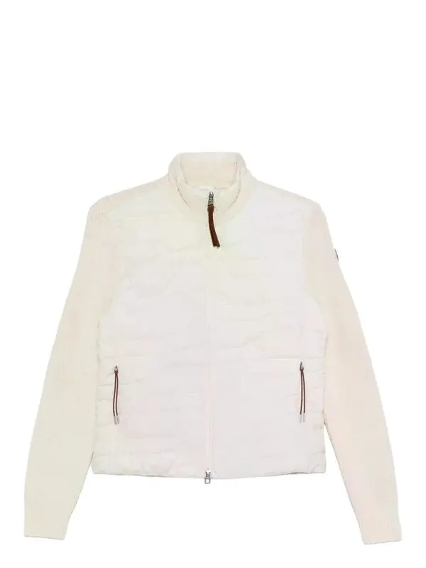 Moncler High-neck Zip-up Puffer Jacket - Neutrals