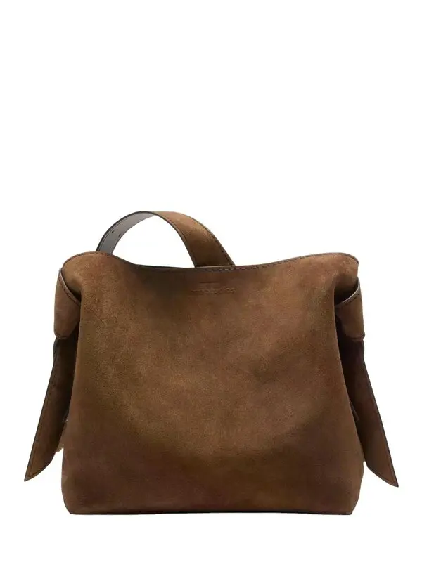 Acne Studios Musubi Knot-detail Shoulder Bag - Brown