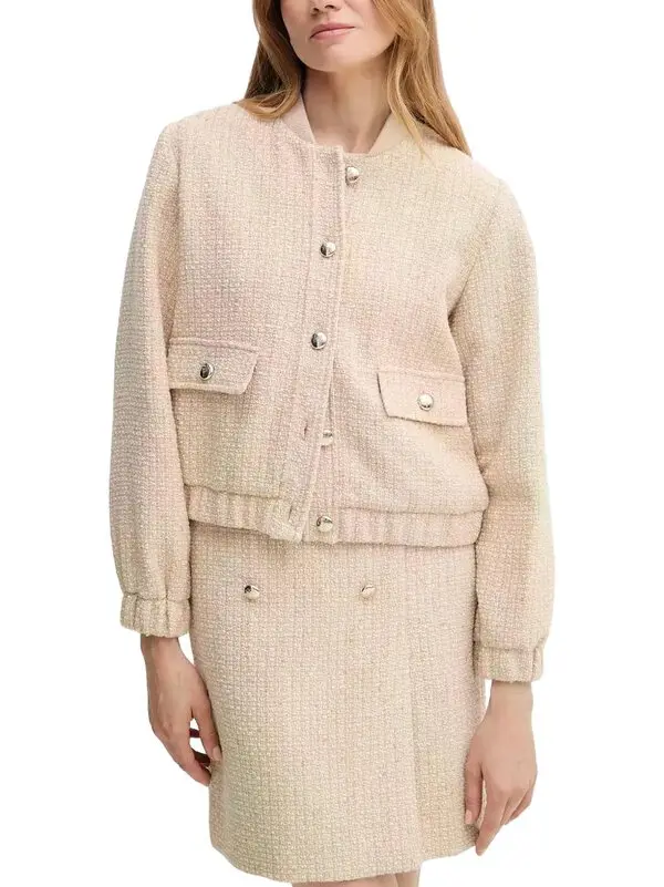JOOP! Tweed Flap-pocket Jacket - Neutrals