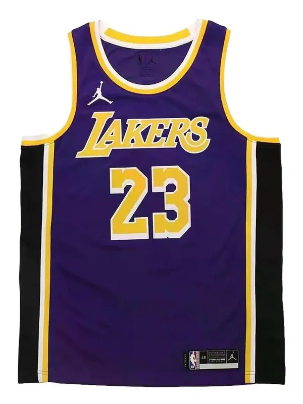 Nike Lakers Statement Jersey Top - Purple