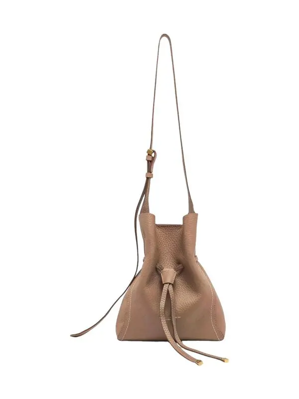GIANNI CHIARINI Sienna Leather Shoulder Bag - Brown