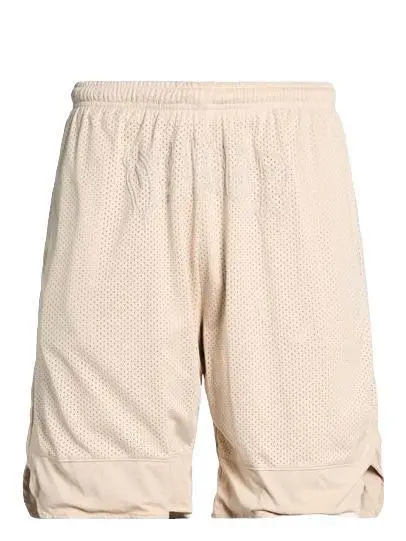 DISCLAIMER Athletic Jersey Shorts - Beige