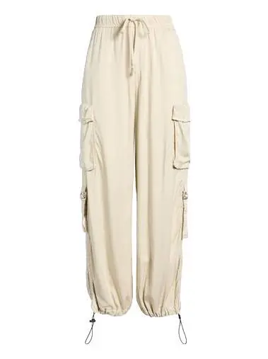 MASON'S Appliquéd Cargo Pants - Beige