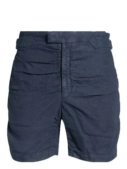 VIVIENNE WESTWOOD Linen Casual Shorts - Navy
