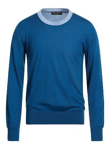 Dolce & Gabbana Cashmere Crewneck Sweater - Blue