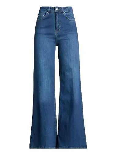 OTTOD'AME Flared High-waisted Jeans - Blue