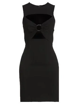 Dolce & Gabbana Crepe Bodycon Mini Dress - Black