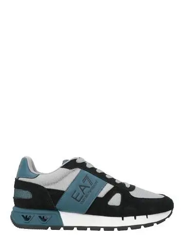 EA7 Low-top Leather Sneakers - Grey
