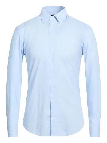 Emporio Armani Shirt Light Size Cotton - Blue