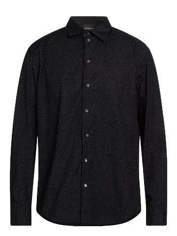 Emporio Armani Shirt Charcoal Size Cotton - Grey