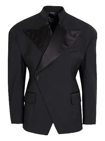 Dolce & Gabbana Blazer Size Wool, Polyester, Viscose, Elastane - Black