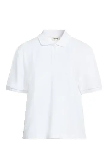OTTOD'AME Cotton Piqué Polo Shirt - White