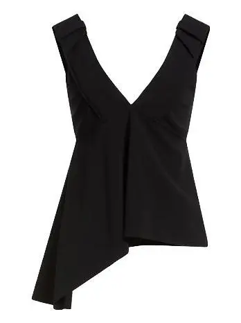 Dorothee Schumacher Asymmetric Sleeveless Top - Black