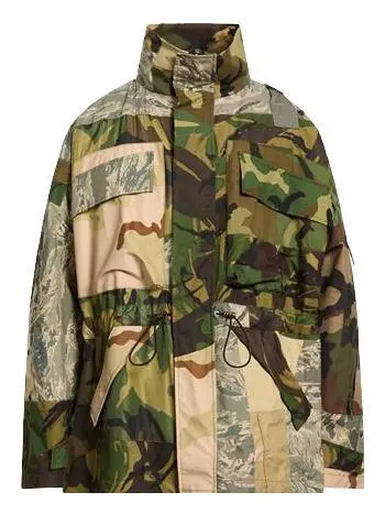 Dolce & Gabbana Camouflage-print Military Jacket - Green