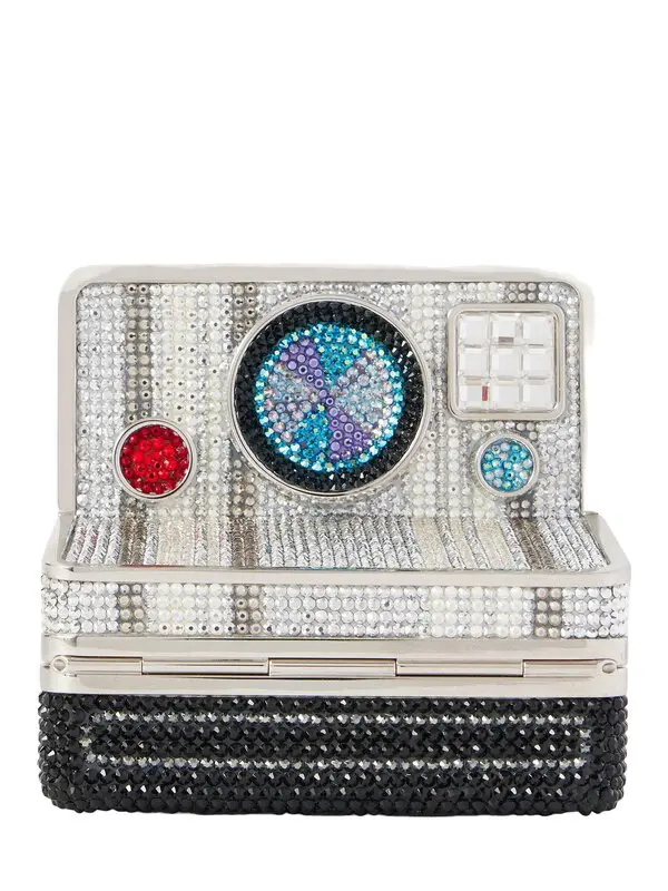 Judith Leiber Image Crystal-embellished Clutch - Multi