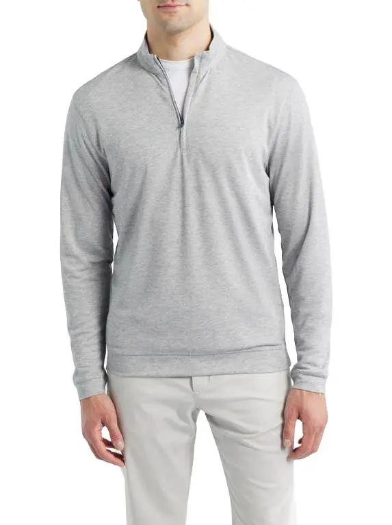 Johnnie-o Pircio Performance Quarter Zip Pullover - Seal
