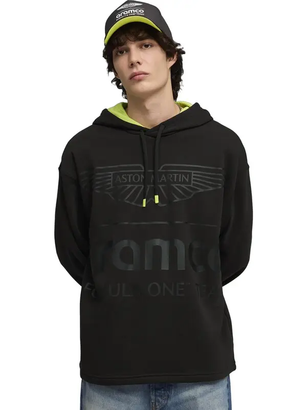 PUMA X Aston Martin Aramco F1® Team Relaxed Fit Hoodie - Black