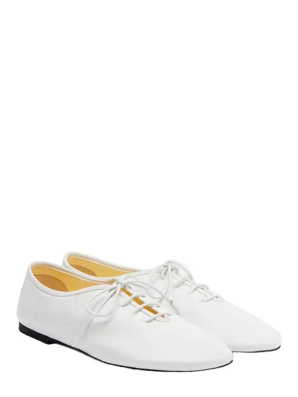 Proenza Schouler Leather Ballet Flats - White