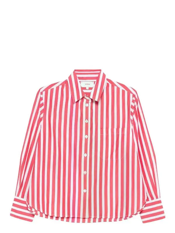 Xirena Monroe Striped Shirt - Red