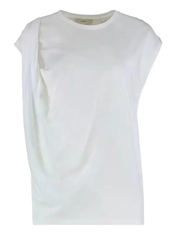 Vince Draped T-shirt - White