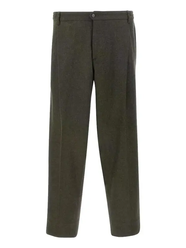 BRIGLIA 1949 Button Welt Pocket Trousers - Green