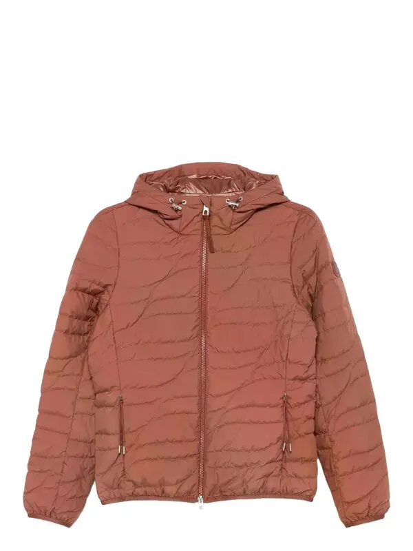 Moncler Quilted Puffer Jacket - Brown