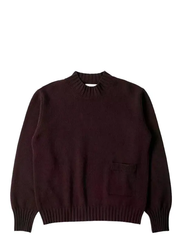 MARGARET HOWELL Crew-neck Sweater - Brown