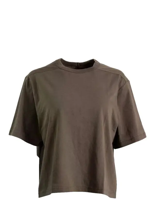 Rick Owens Seam-detail T-shirt - Brown
