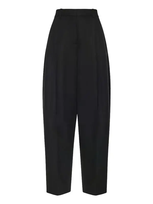 Jacquemus The Pleated Trousers - Black