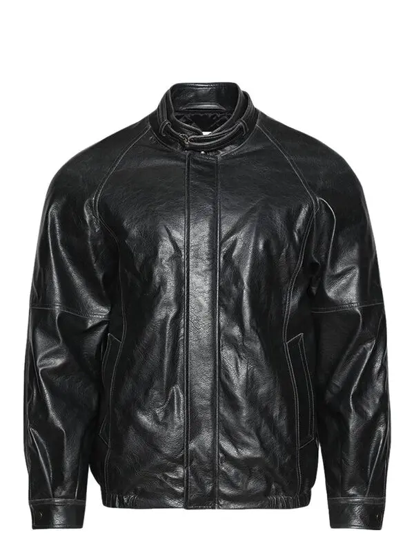 MAISON MARGIELA Relaxed Fit Sports Jacket - Black