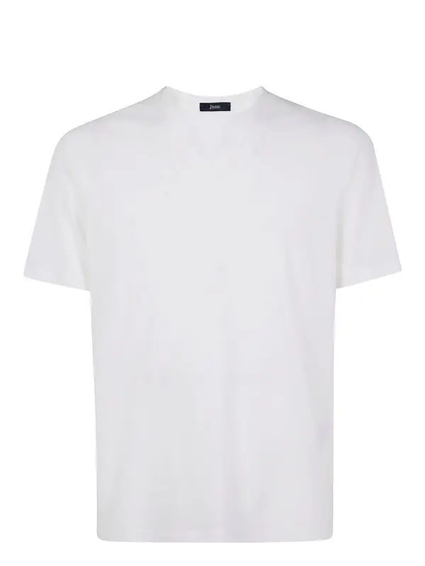 Herno Crepe De Chine T-shirt - White