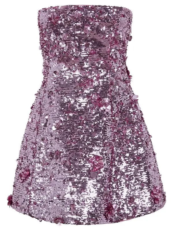 Simkhai Arta Bustier Mini Dress - Pink