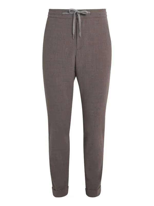 Marco Pescarolo Wool-blend Tailored Trousers - Beige