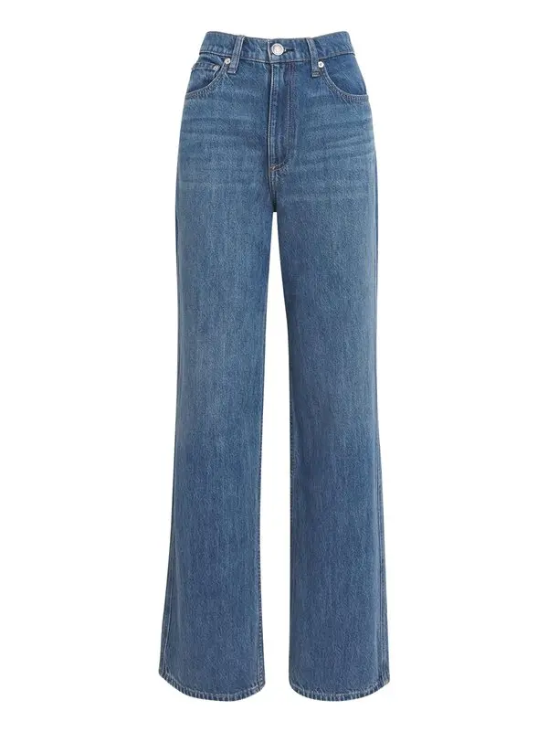 Rag & Bone Shea Straight Jeans - Blue