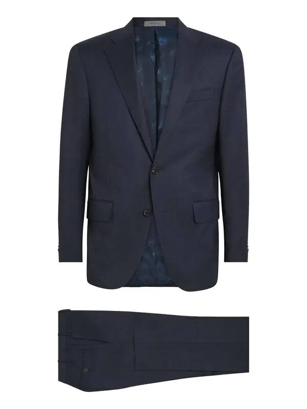 Corneliani Virgin Wool-blend 2-piece Suit - Blue