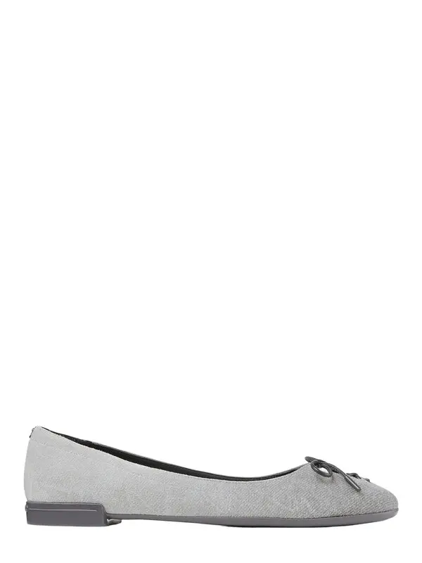JIMMY CHOO Scarlett Suede Ballet Flats - Grey