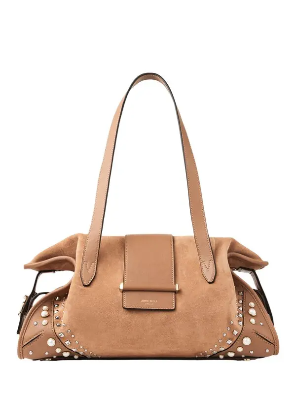 JIMMY CHOO Bar Holdall Bag - Brown