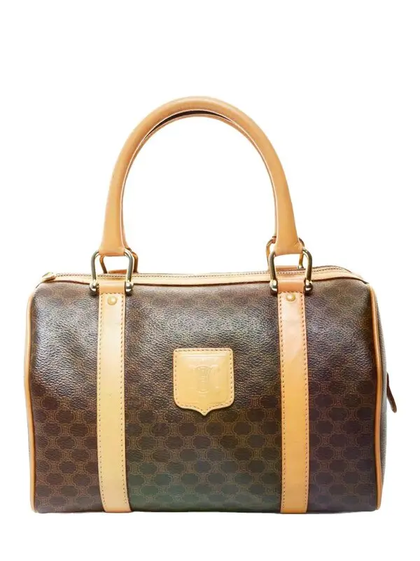 Celine Macadam Monogram Bag - Brown