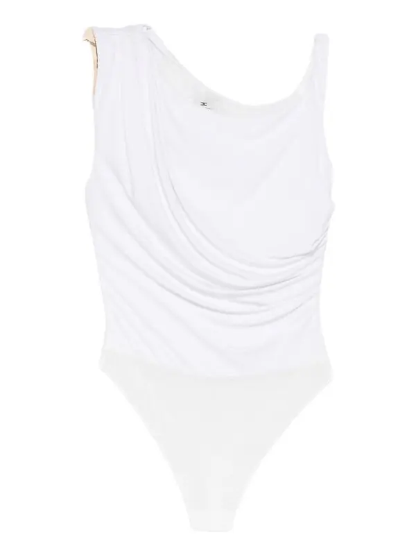 Elisabetta Franchi Sleeveless Bodysuit - White