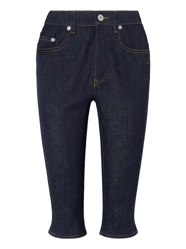 Jacquemus Denim Capri Pants - Blue