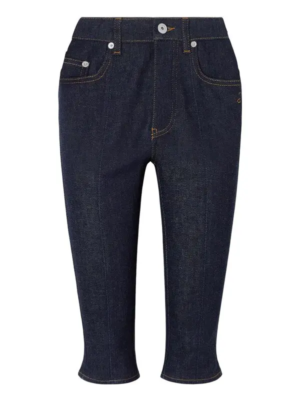 Jacquemus Denim Capri Pants - Blue